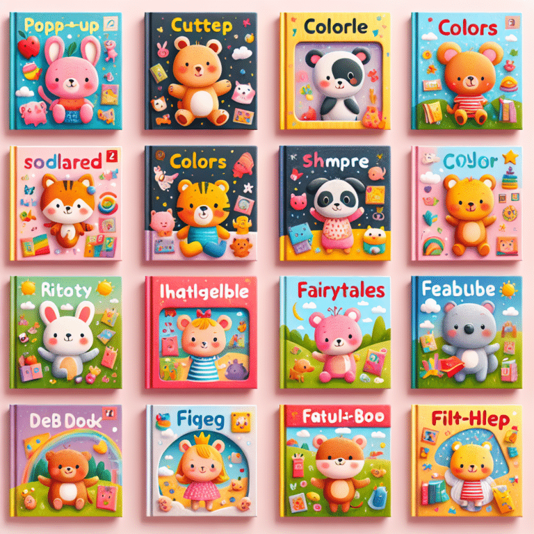 Interactive Storybooks for Toddlers Aged 2-3 Years