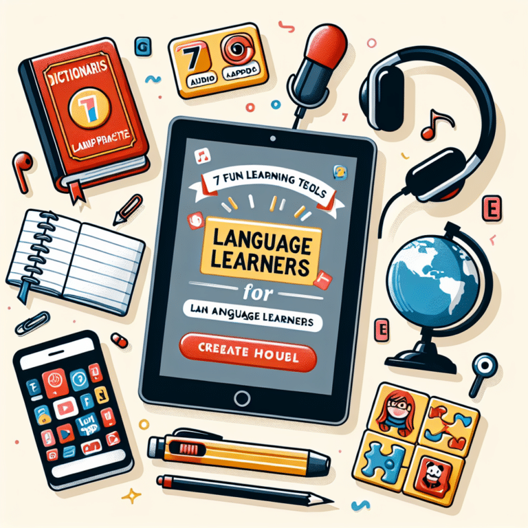 7 Fun Learning Tools for Language Learners