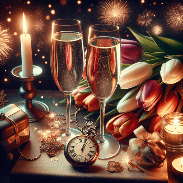 Gifts to Celebrate a Couples First New Years Eve Together