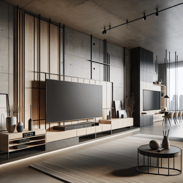 Sleek and Modern TV Stands for Urban Apartments