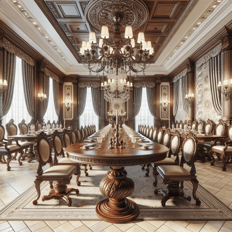 Elegant Pedestal Tables for Formal Dining Rooms