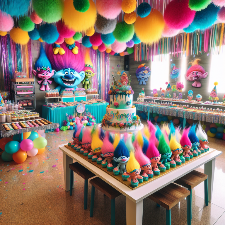 Hosting a Vibrant Trolls-Themed Birthday Party: Tips and Ideas