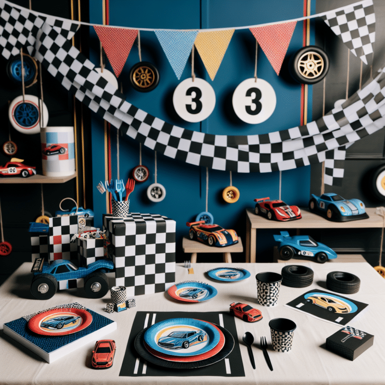 Hosting an Exciting Race Car-Themed Party for Speed Lovers