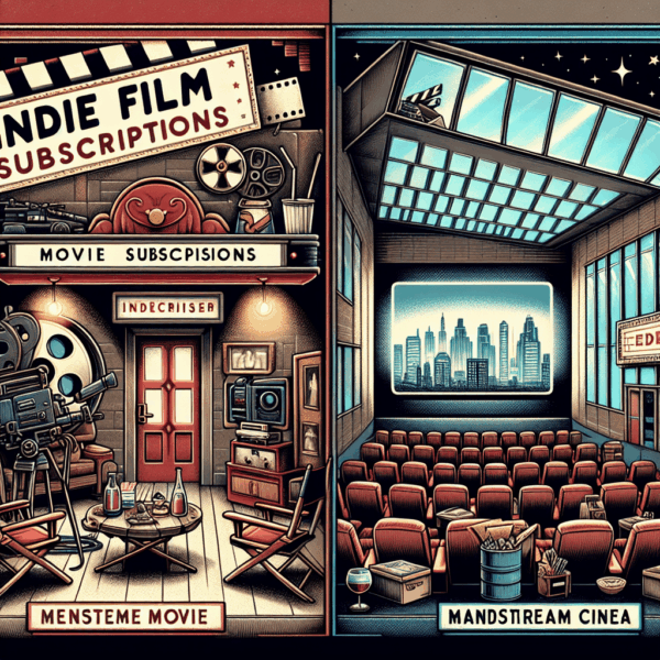 Indie Film Subscriptions vs. Mainstream Movie Passes