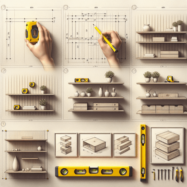How to Measure and Fit Floating Shelves