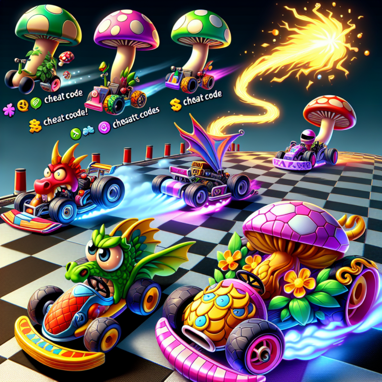 Switch Mario Kart 8 Deluxe Cheat Codes