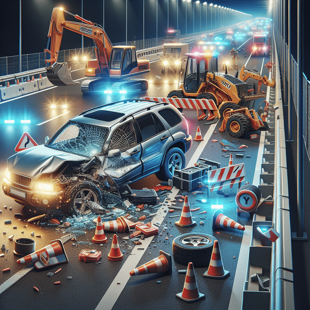 Providence Highway Work Zone Crash: SUV Involved in Accident - Check ...