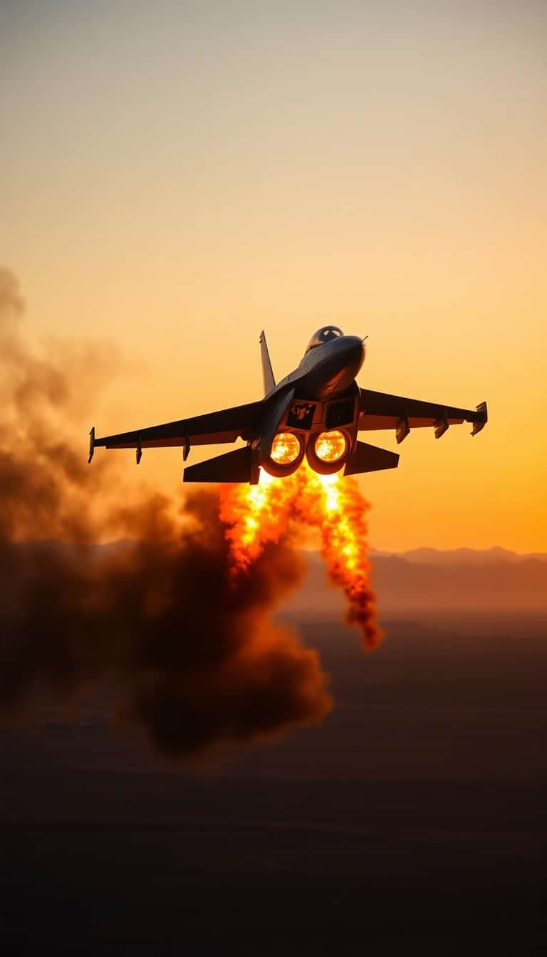 U.S. Fighter Jet Shot Down Over Iran; Pilot Still Missing - Check Charm ...